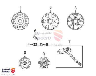 غطاء جنط تويوتا 4Runner 2011-2000 4260335840